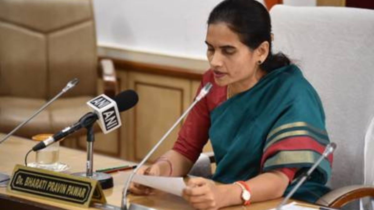Dr Bharati Pravin Pawar virtually addresses the annual FICCI Healthcare ...