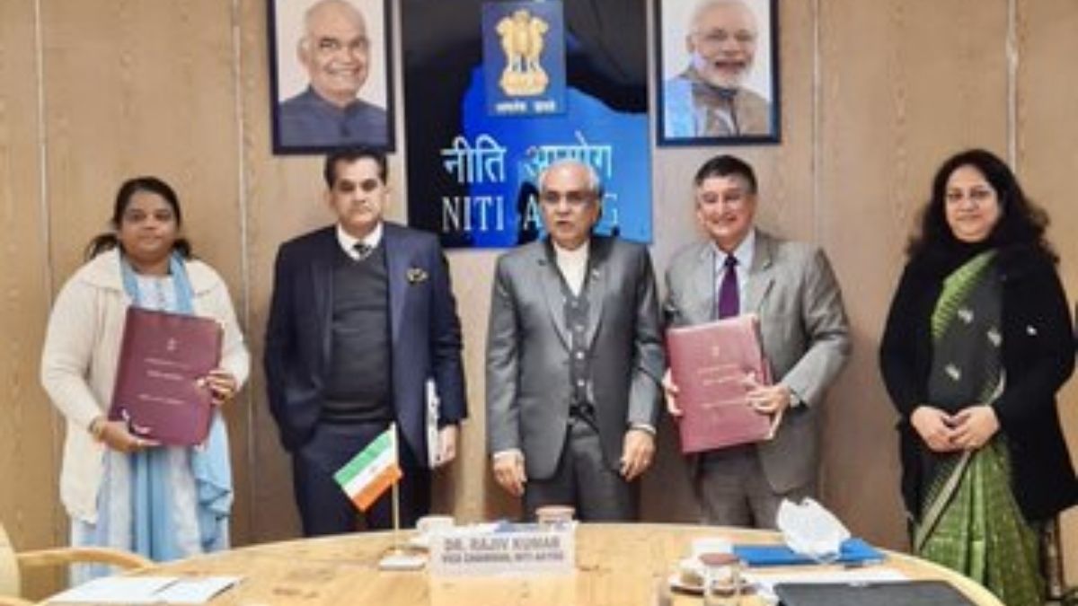 NITI Aayog signs a Statement of Intent with the United Nations World ...