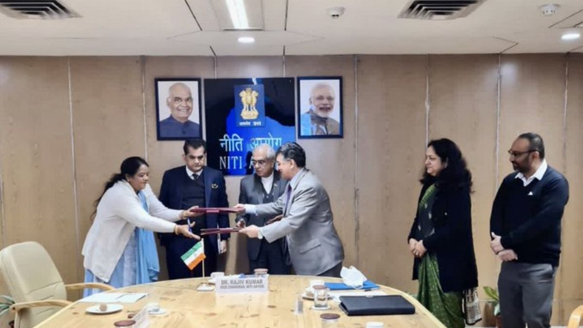 NITI Aayog signs a Statement of Intent with the United Nations World ...