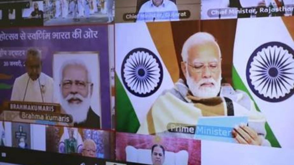 Shri G. Kishan Reddy attends the national launch ceremony of Azadi Ka ...