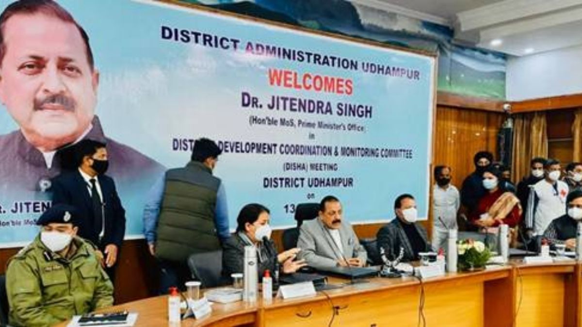 Union Minister Dr Jitendra Singh says Udhampur's River Devika project ...