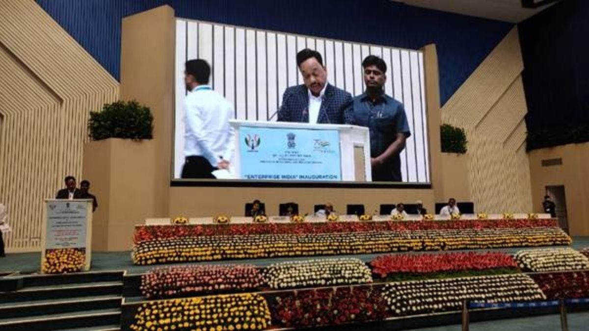 Shri Narayan Rane inaugurates “Enterprise India” a month-long ...
