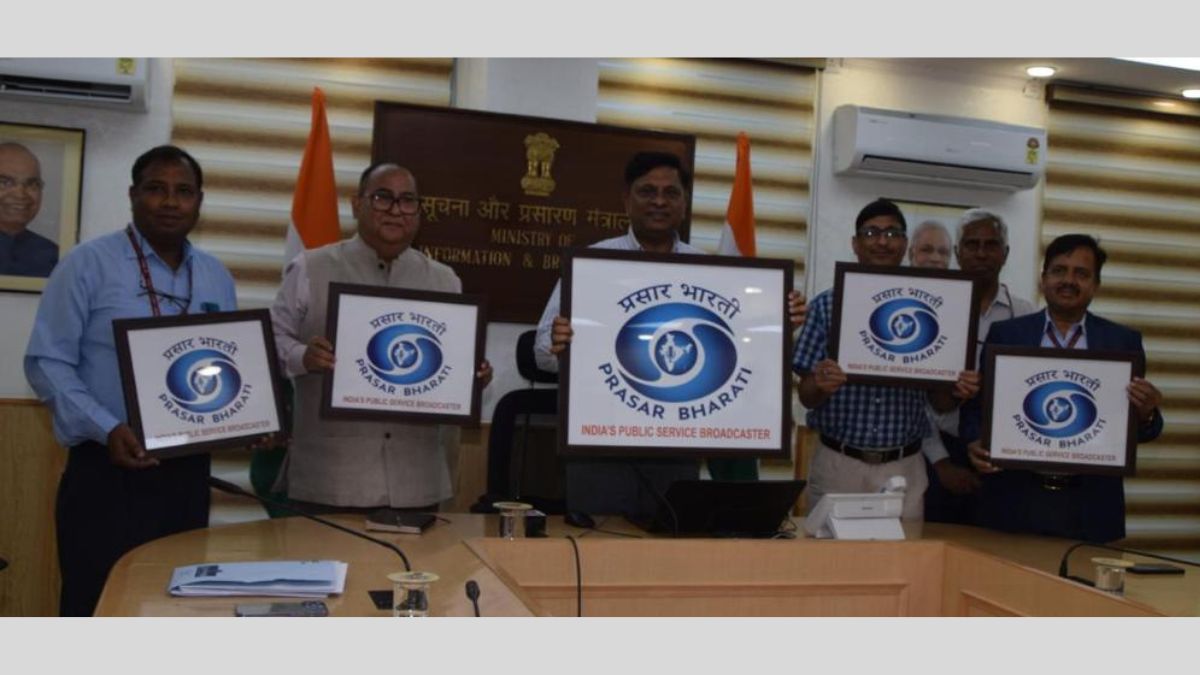 India’s Public Service Broadcaster Launches New Logo