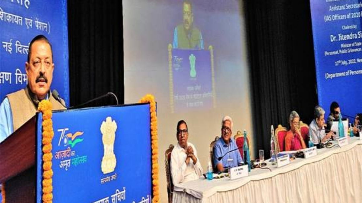 Dr Jitendra Singh reminds young IAS officers of their destined role in ...