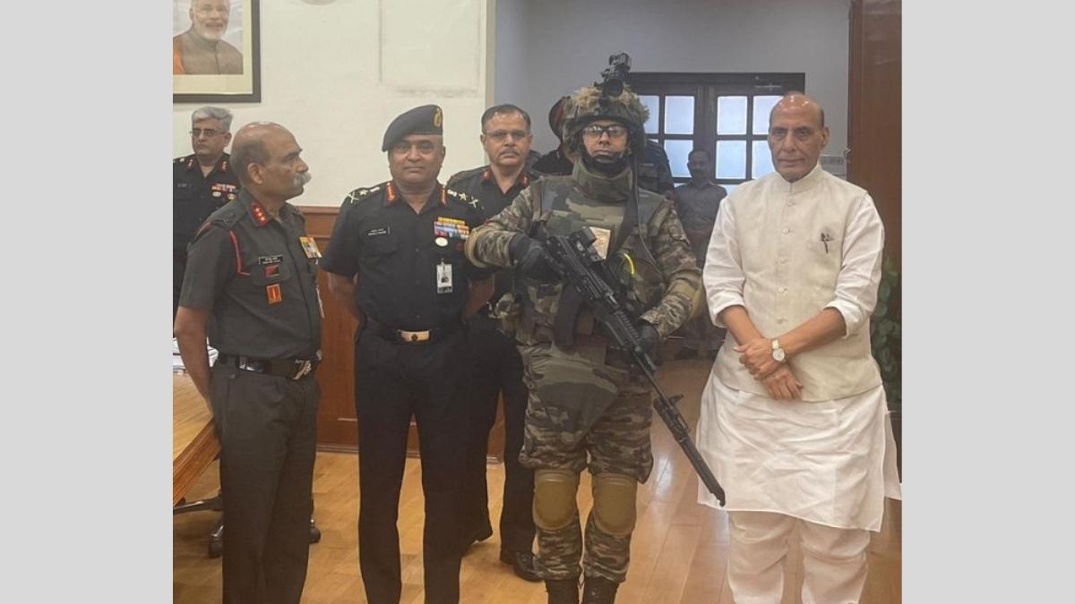 Raksha Mantri hands over indigenously-developed equipment and systems ...