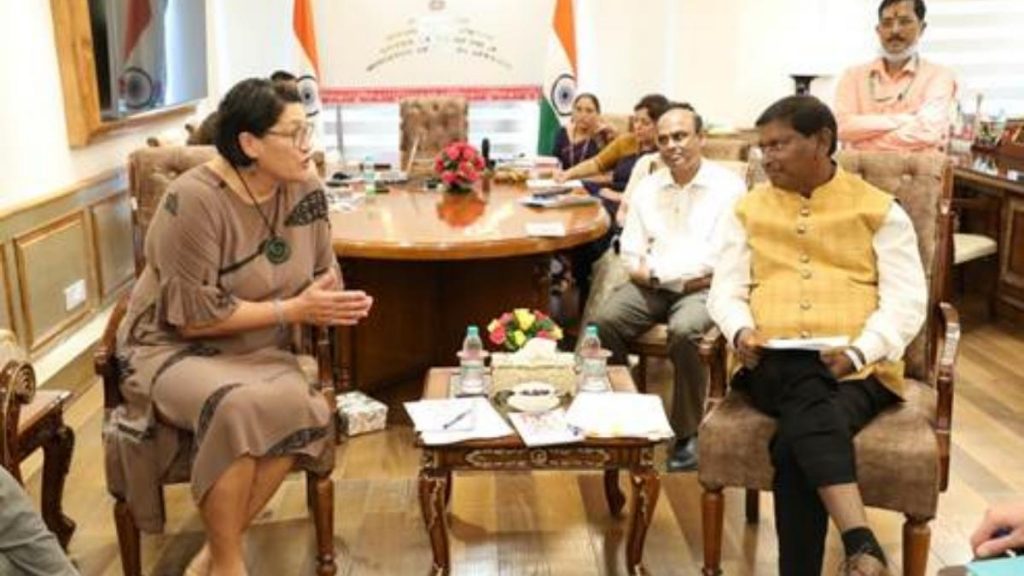 Shri Arjun Munda holds an official interaction with New Zealand’s ...