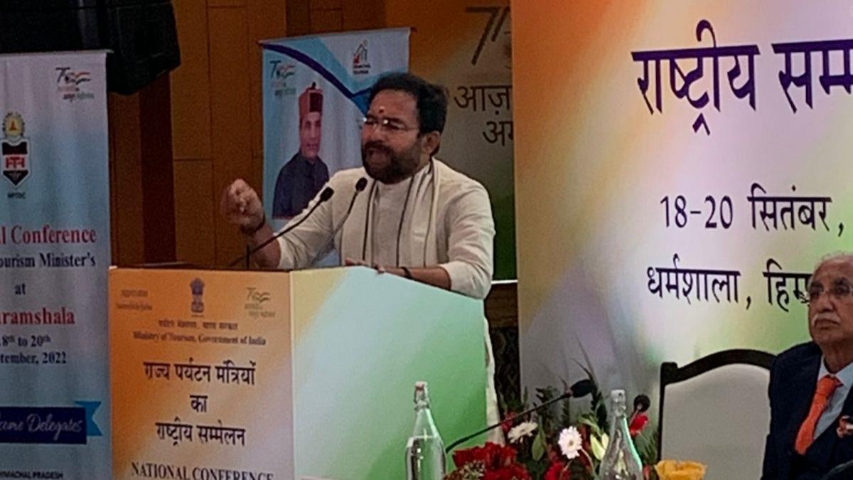 Shri G Kishan Reddy addresses the Tourism Ministers’ meeting of the ...