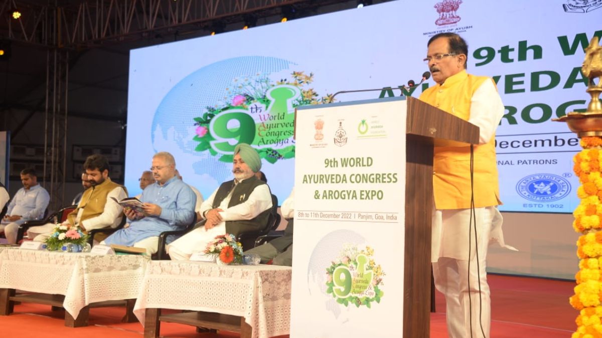 9th World Ayurveda Congress and Arogya Expo 2022 inaugurated in Goa