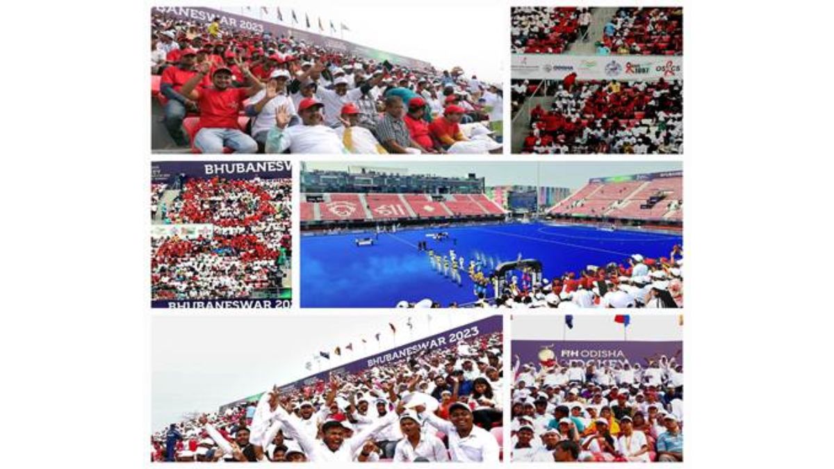 National AIDS Control Organisation forms the Largest Human Red Ribbon ...