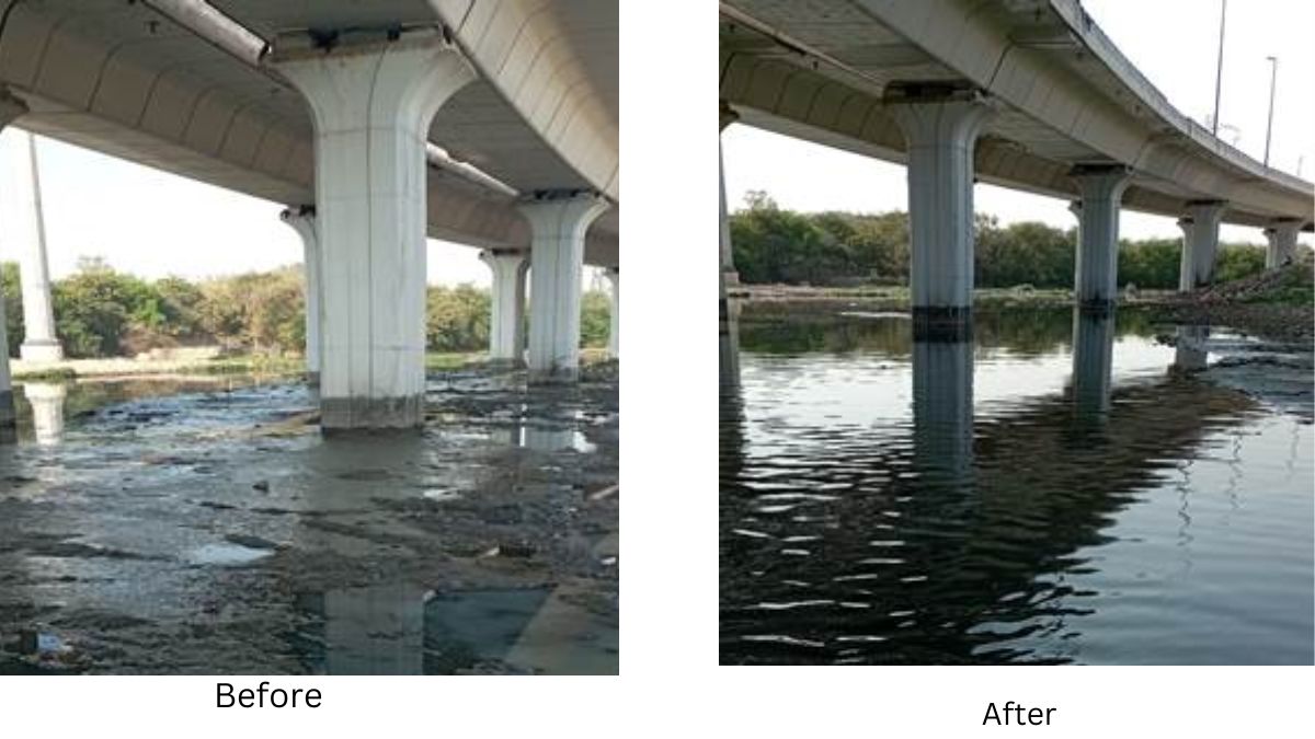 Completion of One-year-long Cleaning and Desilting of a 3 km stretch of ...