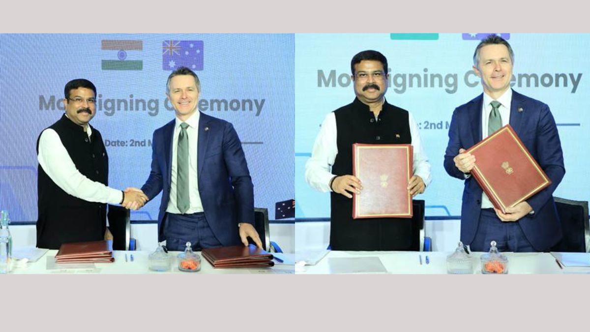 India and Australia sign a Framework Mechanism for Mutual Recognition ...