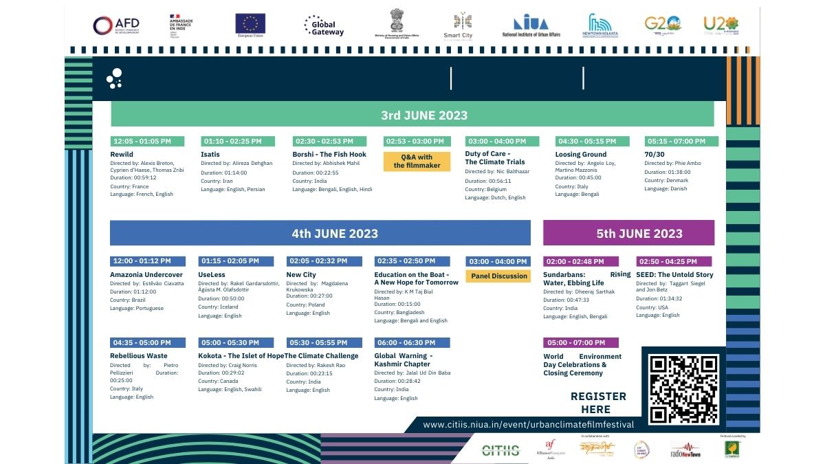 Urban Climate Film Festival to Show Environmental, Social and Economic ... Urban Climate Film Festival to Show Environmental, Social and Economic ...
