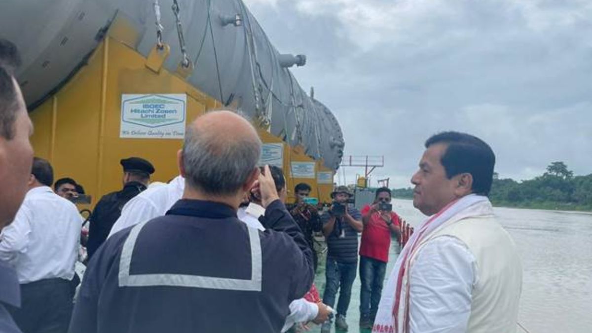 First Over Dimensional Cargo (ODC) for Numaligarh Refinery received by ...