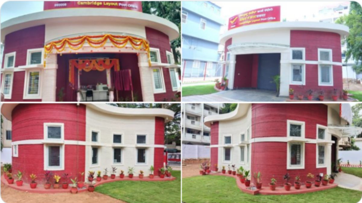 PM hails India's first 3D printed Post Office at Cambridge Layout ...