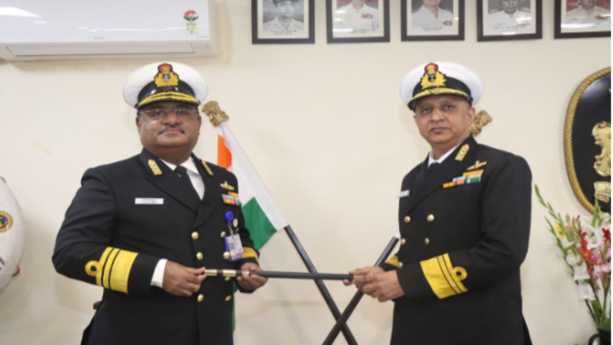 VICE ADMIRAL B SIVAKUMAR, AVSM, VSM ASSUMES CHARGE AS