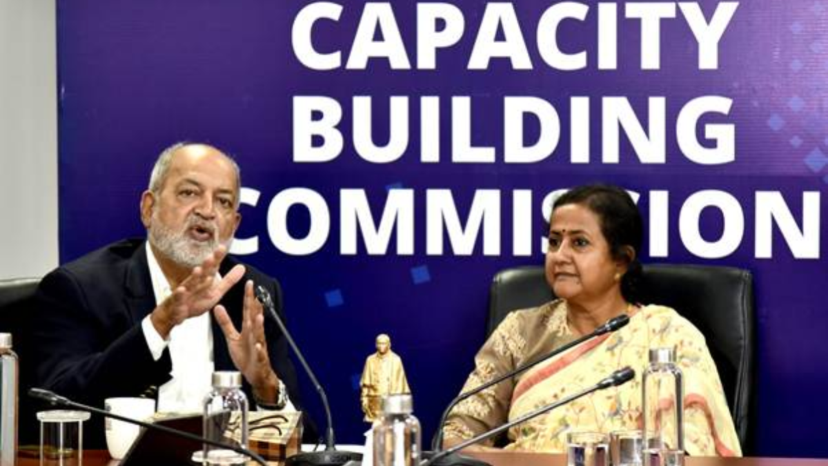 Mrs. S. Radha Chauhan assumes charge as Chairperson, Capacity Building ...