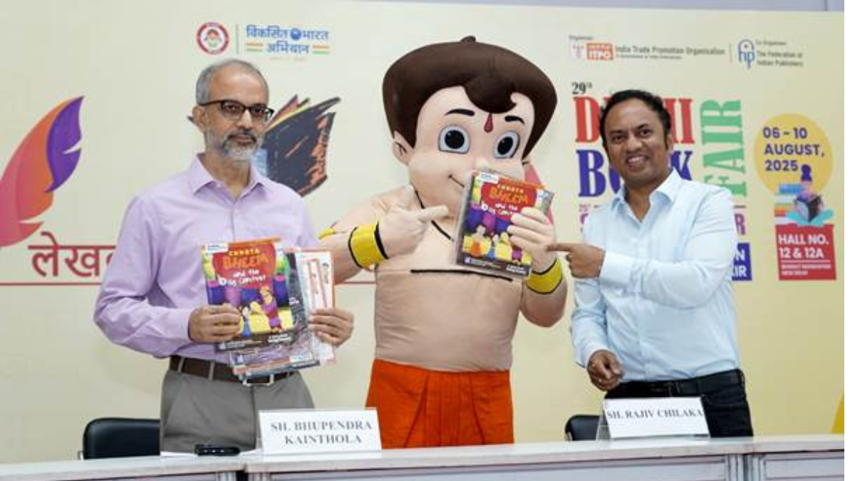 Publications Division Launches Chhota Bheem Comic Series to Boost ...